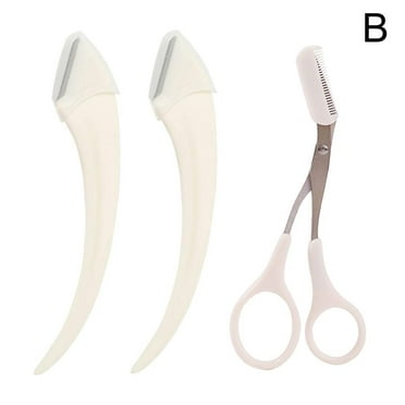 Brow Beauty Trimming Kit: Eyebrow Trimmer Scissors with Comb for Women ...