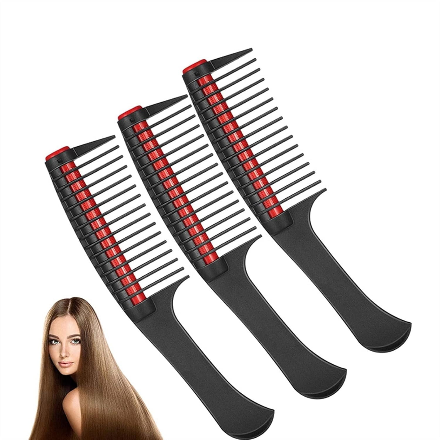 Comb Hair Care Professional Hair Comb Wide-Tooth Hair Comb Anti-Static ...