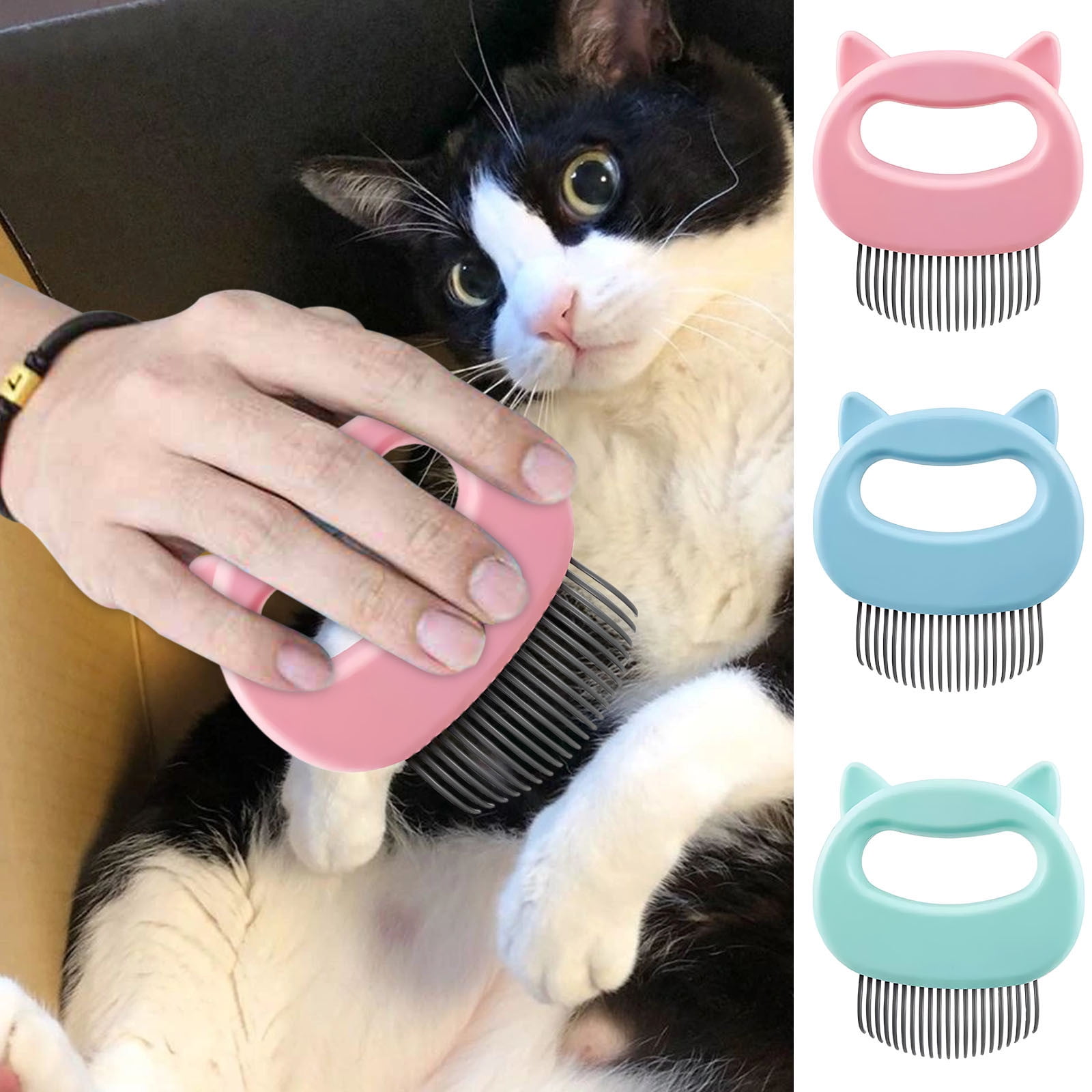 Comb Hair Remover, Floating Pet Grooming Tool, Stainless Steel ...