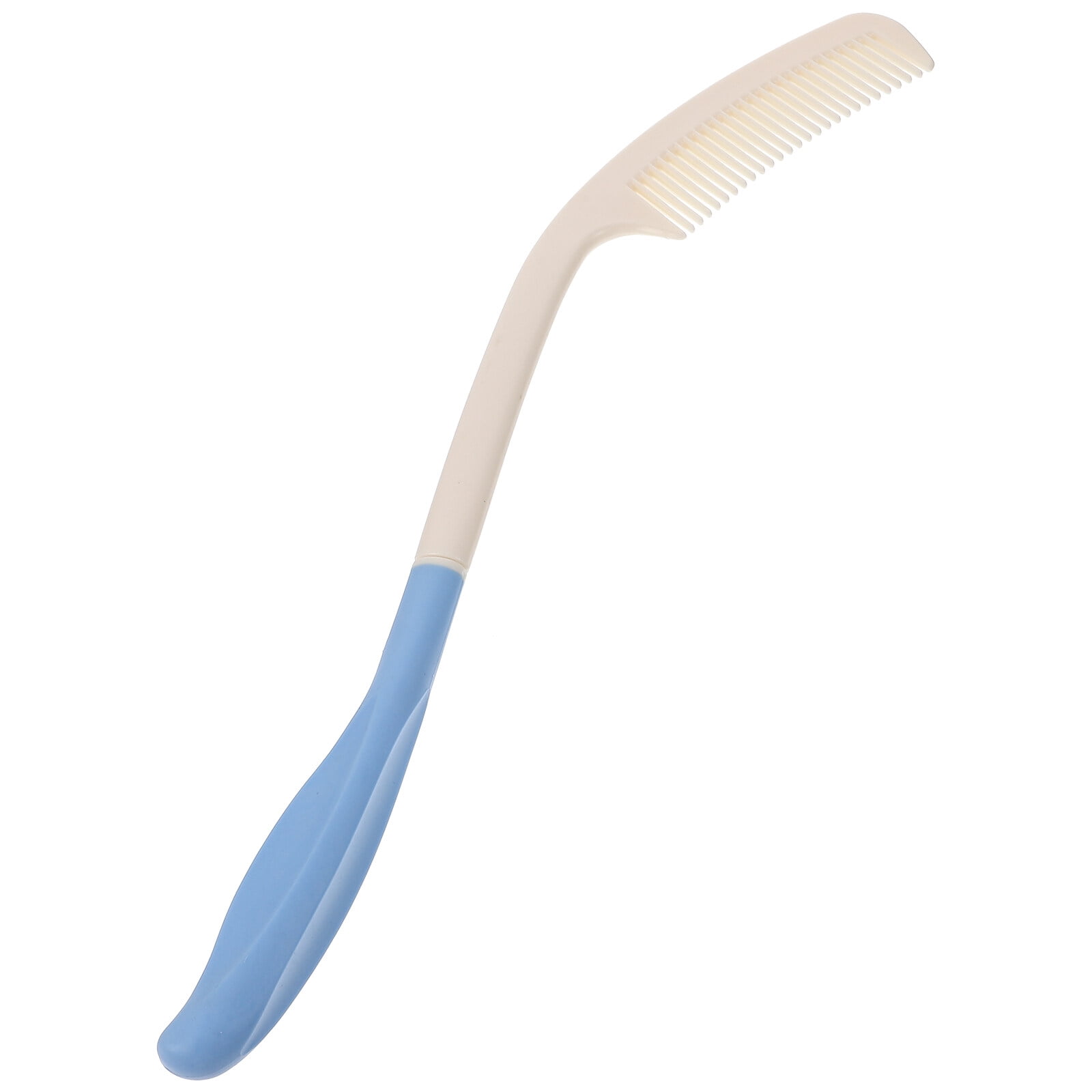 Comb Long Curved Handle Detangler Nail Strengthener Elder Elderly ...