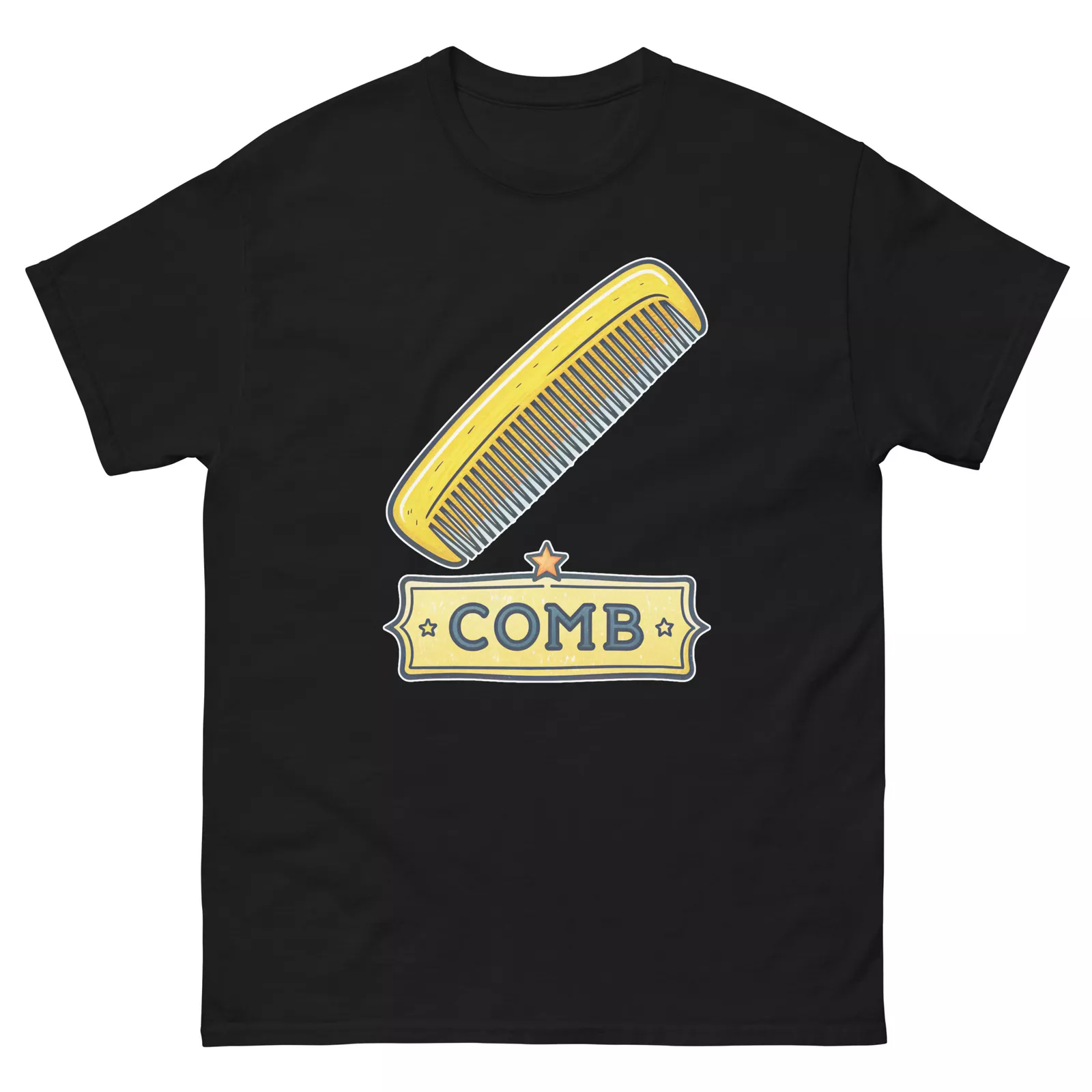Comb Popular Illustration Object T-Shirt - Walmart.com
