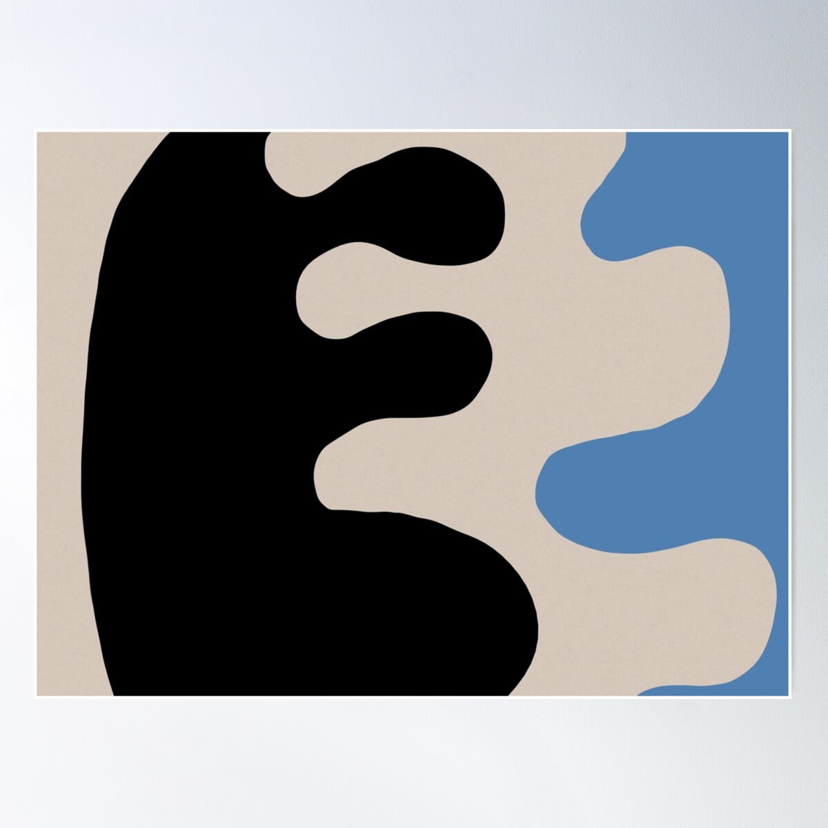 Comb Poster Wall Art, Modern Wall Decor For Living Room Bedroom, 8x12 ...