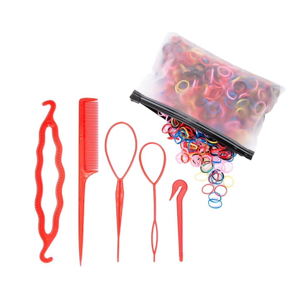 Comb Tail Hair Braid Ponytail Styling Tool for Girls Hairstyles Home ...