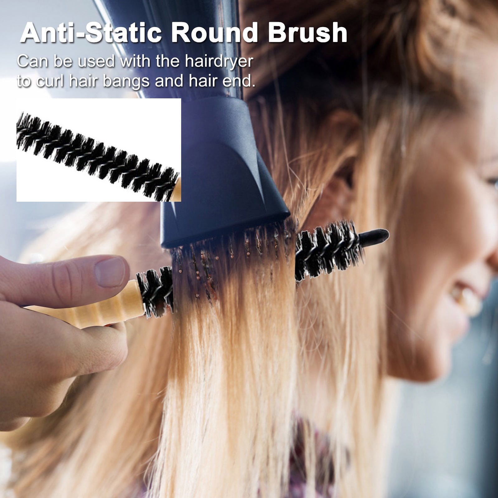 Comb,Use Comb Laoshe Dsfen Hairbrush Round Roller Hairbrush Salon Use ...