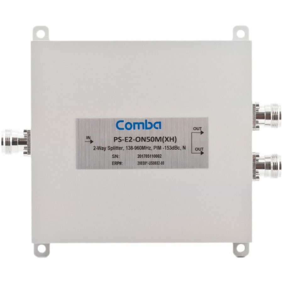 Comba Telecom Inc. 138-960MHz 2-Way Splitter Wilkinson 50W N/F ...