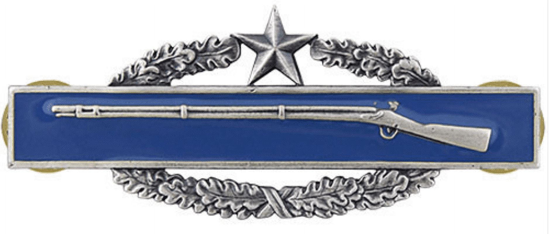 Combat Infantry Badge 2nd Award Badge (Oxidized Finish) - Walmart.com