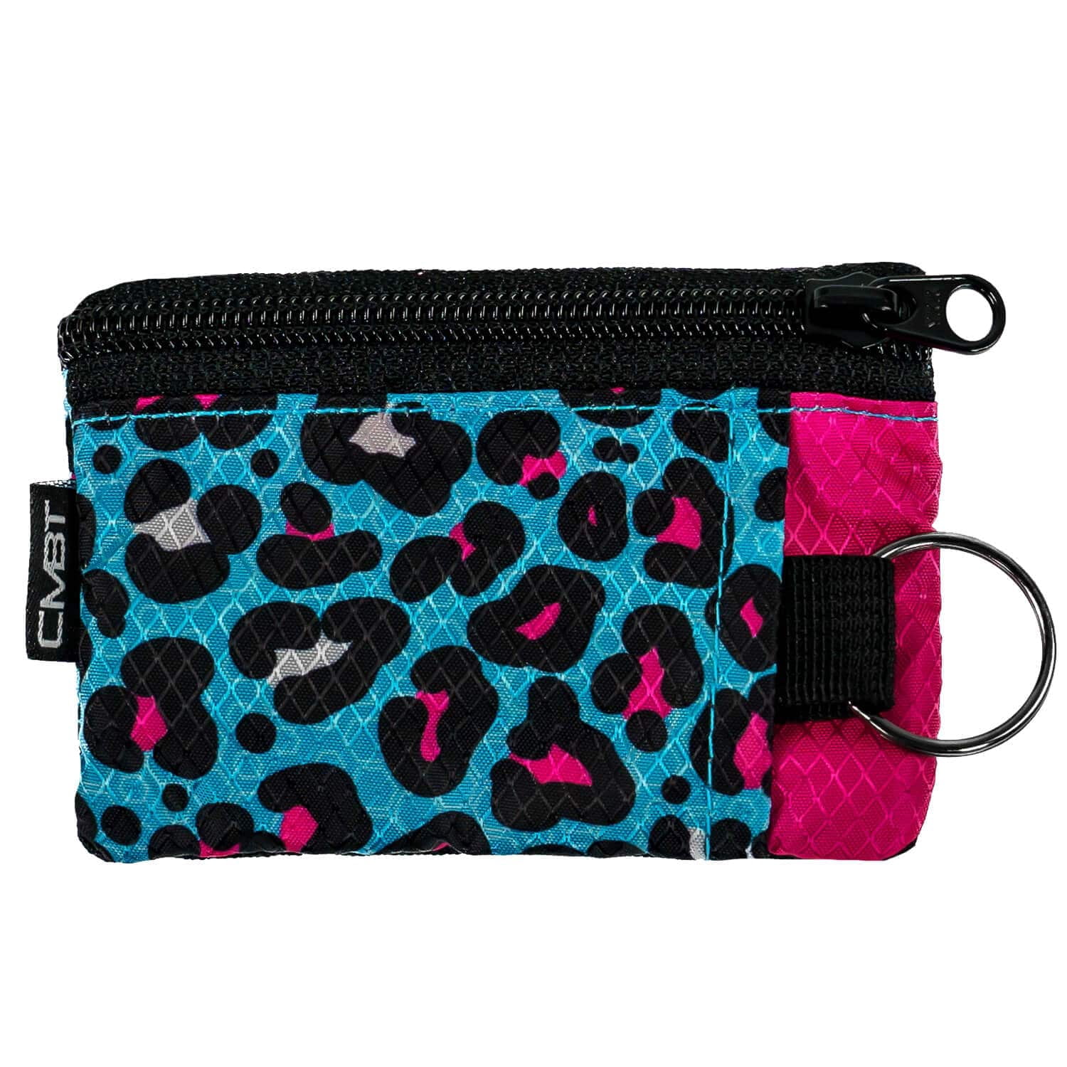 Combat Iron Apparel™ Double Zip Two Pocket Ripstop Wallet Neon Cheeta ...