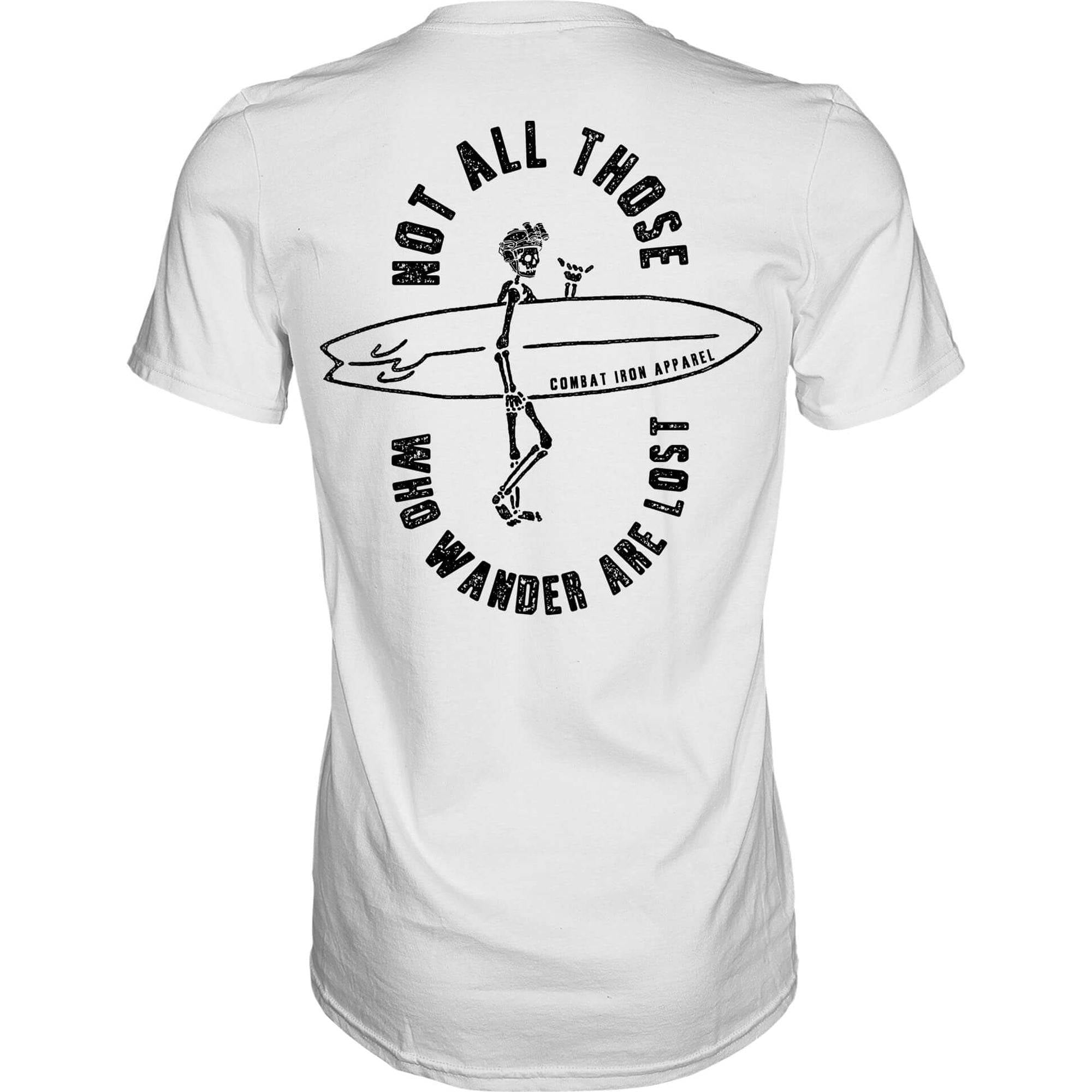 Not All Those Who Wonder Are Lost Men's T-Shirt S / White - Walmart.com