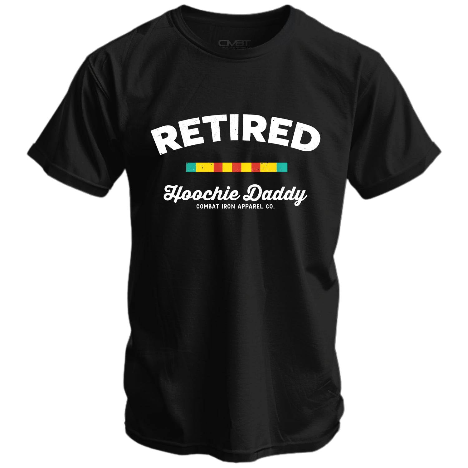 Retired Hoochie Daddy Veteran Ribbons Men's T-Shirt M / Black - Walmart.com
