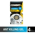 Combat Max Ant Killing Gel Bait Station, 4 Count, Indoor and Outdoor ...