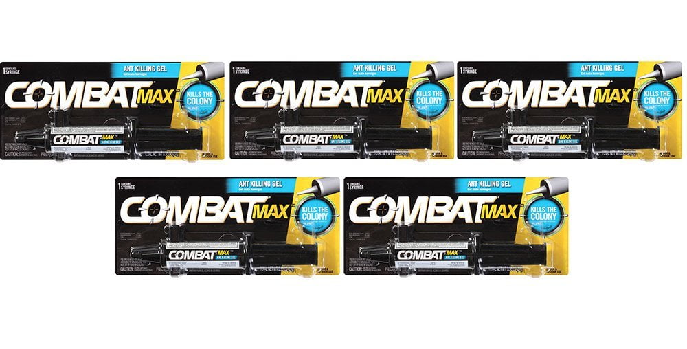 Combat Max, Ant Killing HtsJd Gel, 27 Grams 5 Pack - Walmart.com
