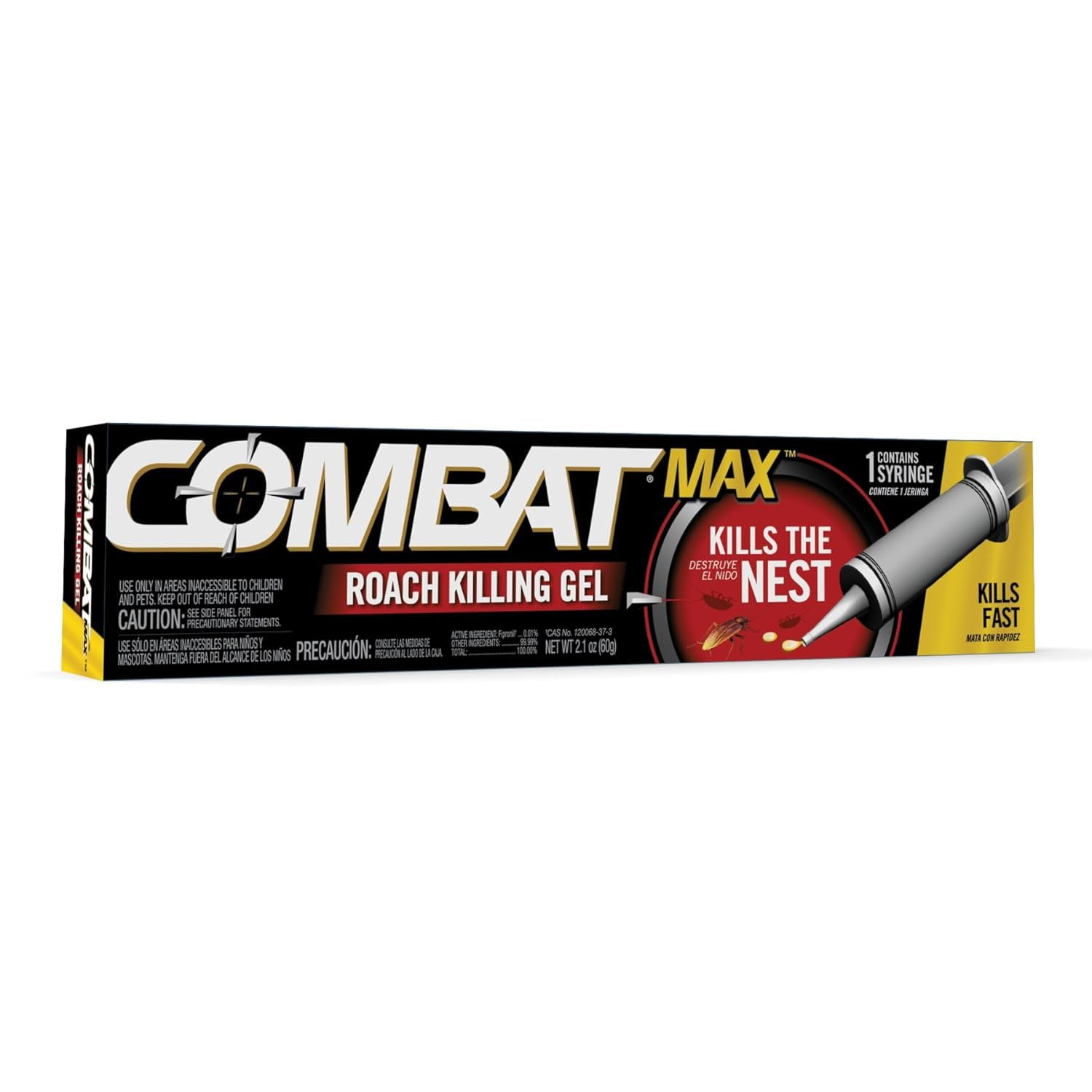 Combat Max Roach Killing Gel, 60g Pack of 12 - Walmart.com