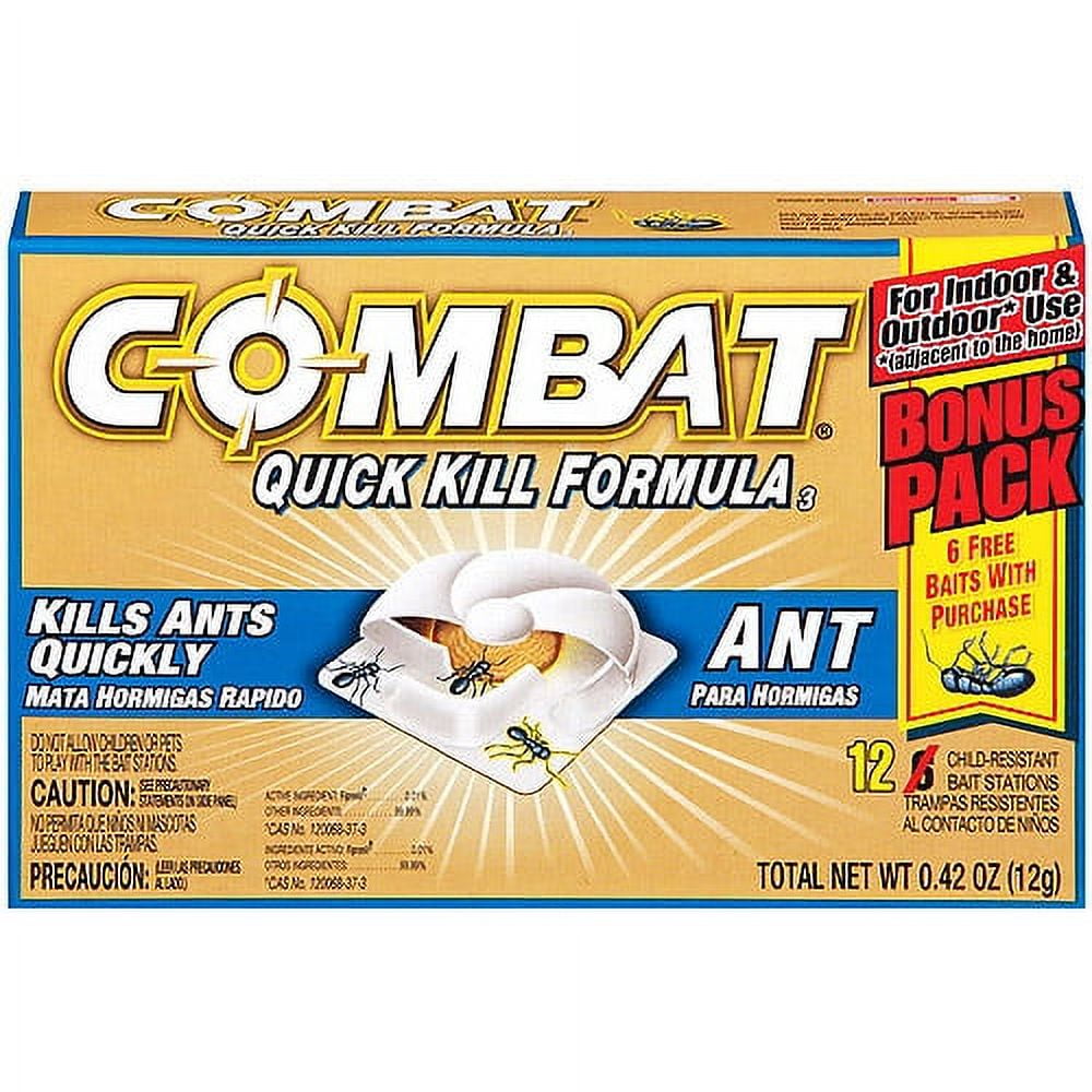 Combat Quick Kill Ant Bait 12count - Walmart.com