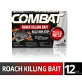 Combat Roach Killing Bait Stations for Small and Large Roaches, 12 ...