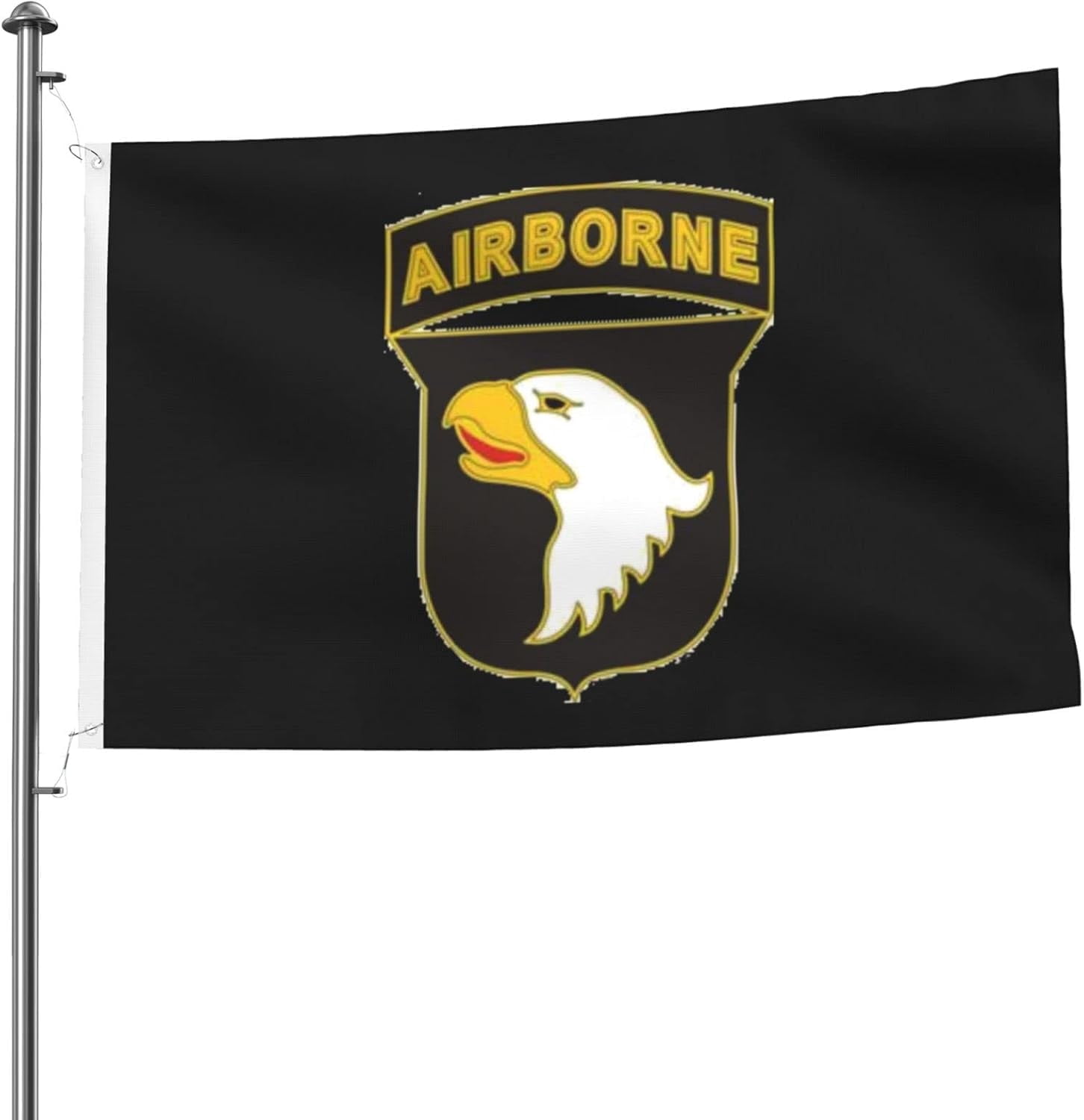 Combat Service Identification Badge Of The 101st Airborne Division Flag ...