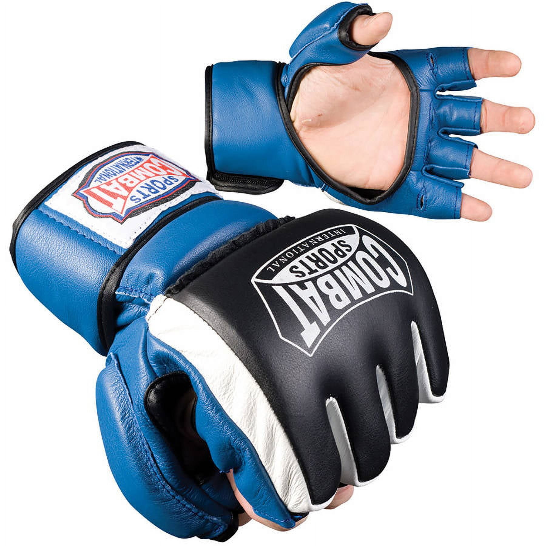 Combat Sports Extreme Safety MMA Training Gloves Regular Blue - Walmart.com