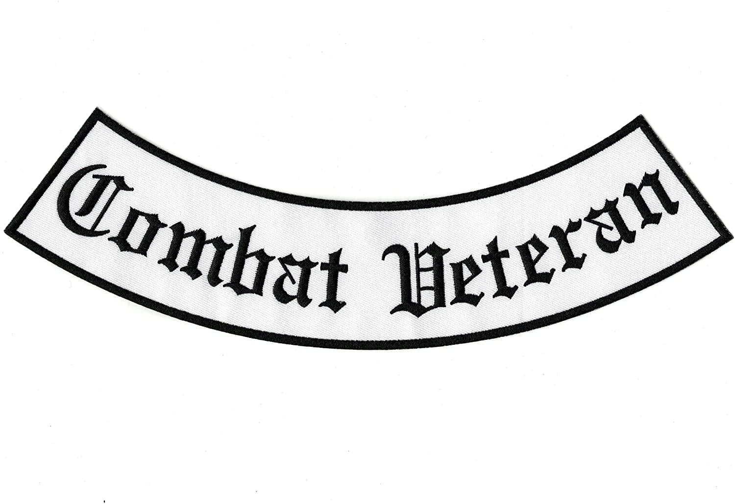 Combat Veteran Bottom Rocker 12" | US Military Vet Patch Large ...