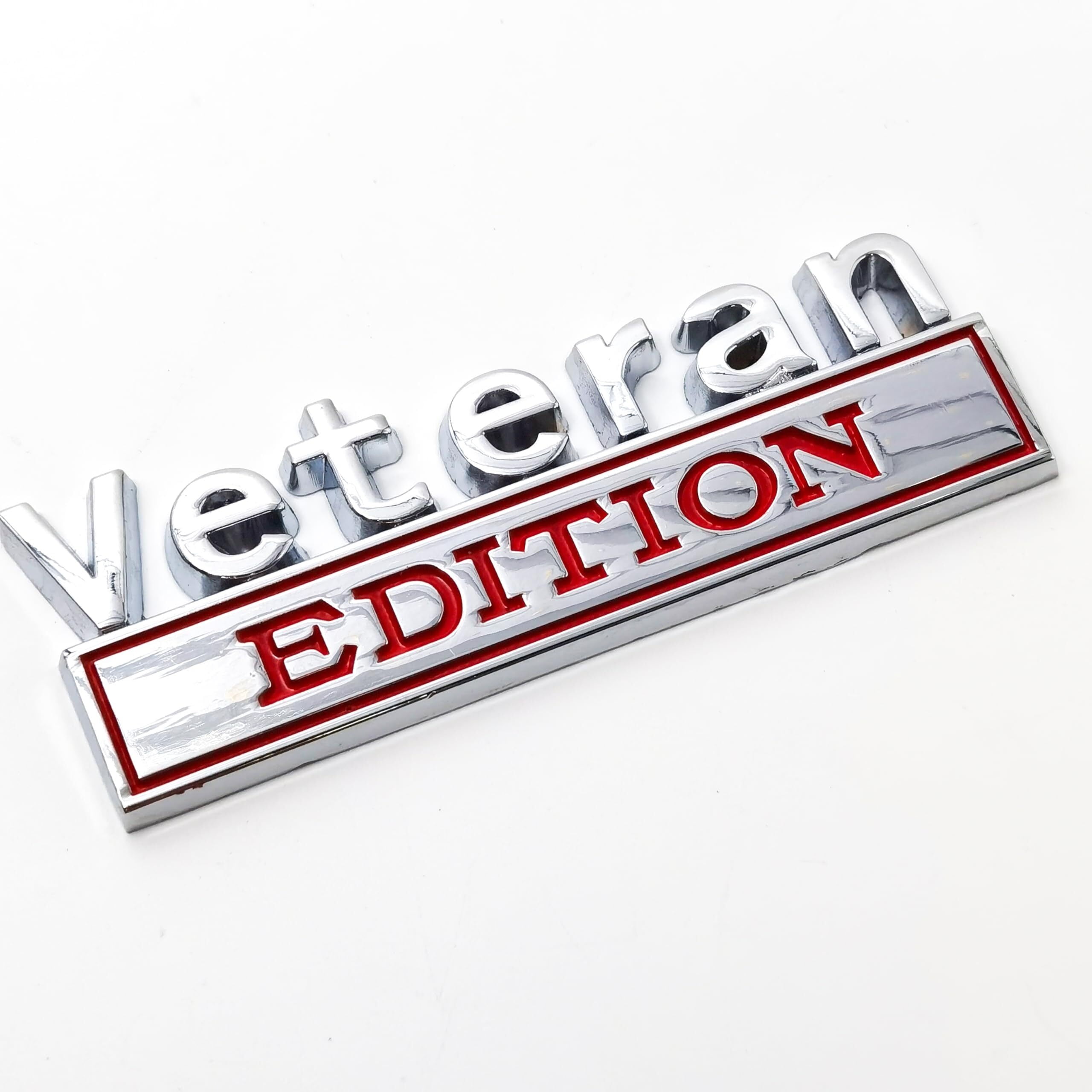 Combat Veteran Edition Emblem Car Decals, Warrior Soldier 3D Metal ...
