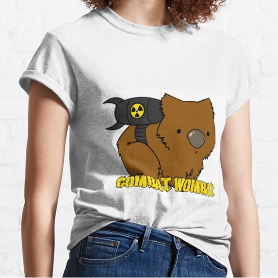 Combat Wombat Classic T-shirt - Walmart.com