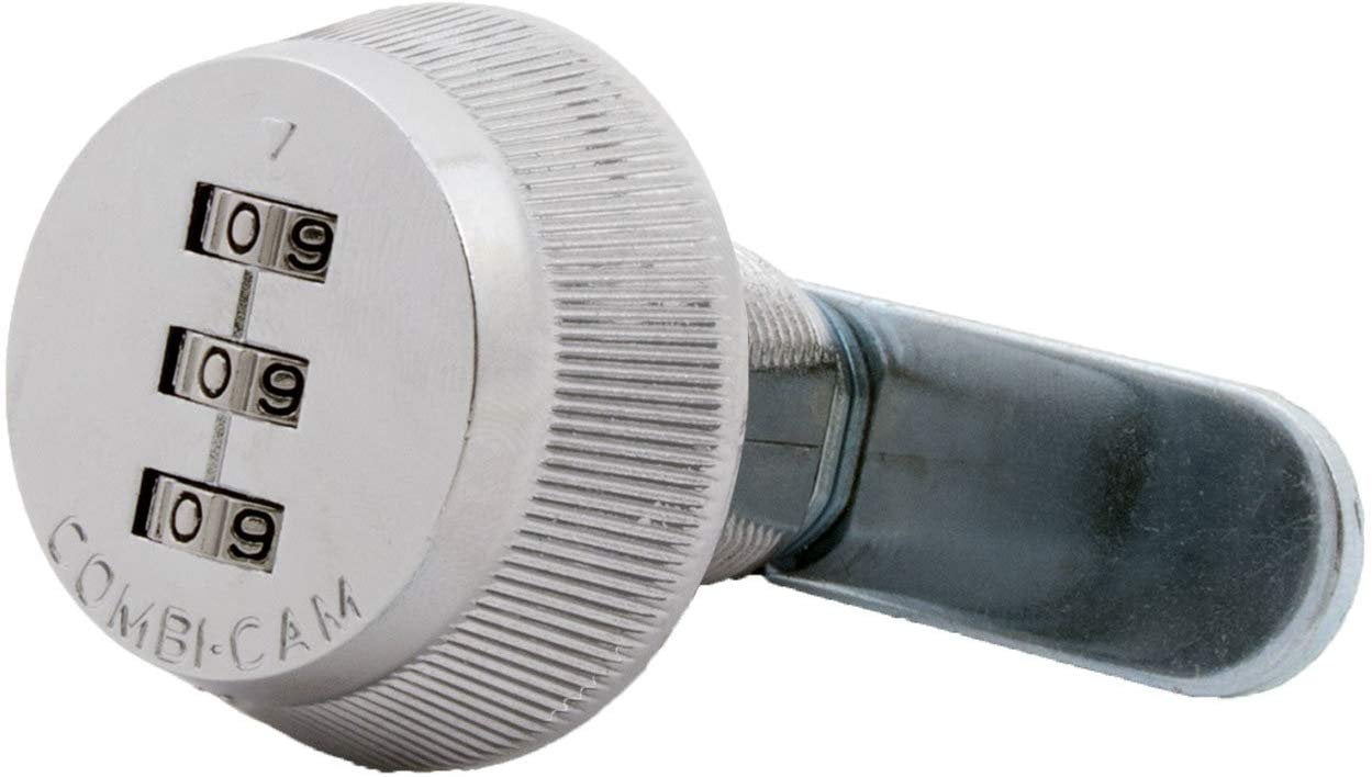 FJM Security Combi-Cam Cam Lock - Keyless Entry, Chrome - 7/8 In ...