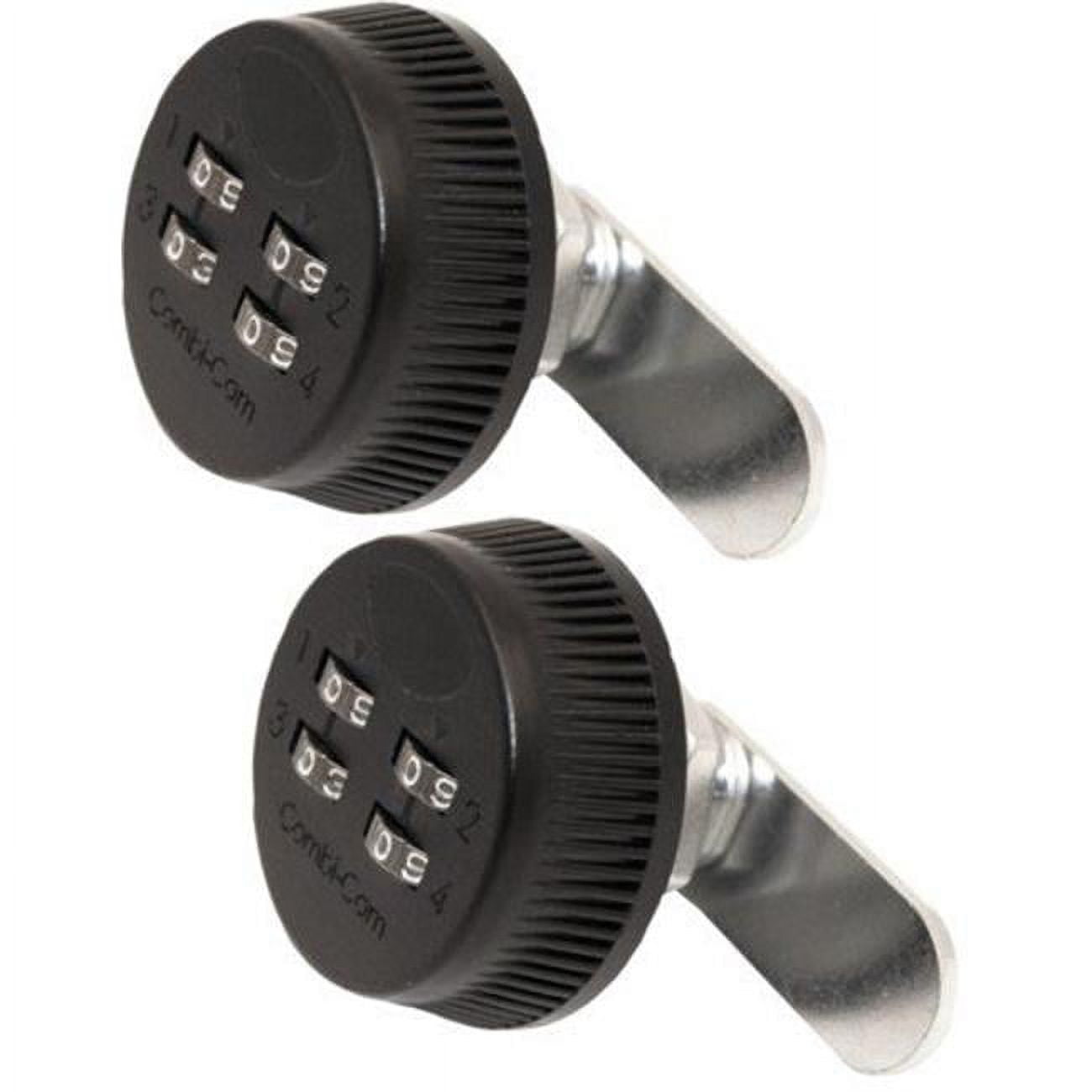 Combi-Cam Black 4-Dial Lock With 5/8" Cylinder - 2 Pack - Walmart.com