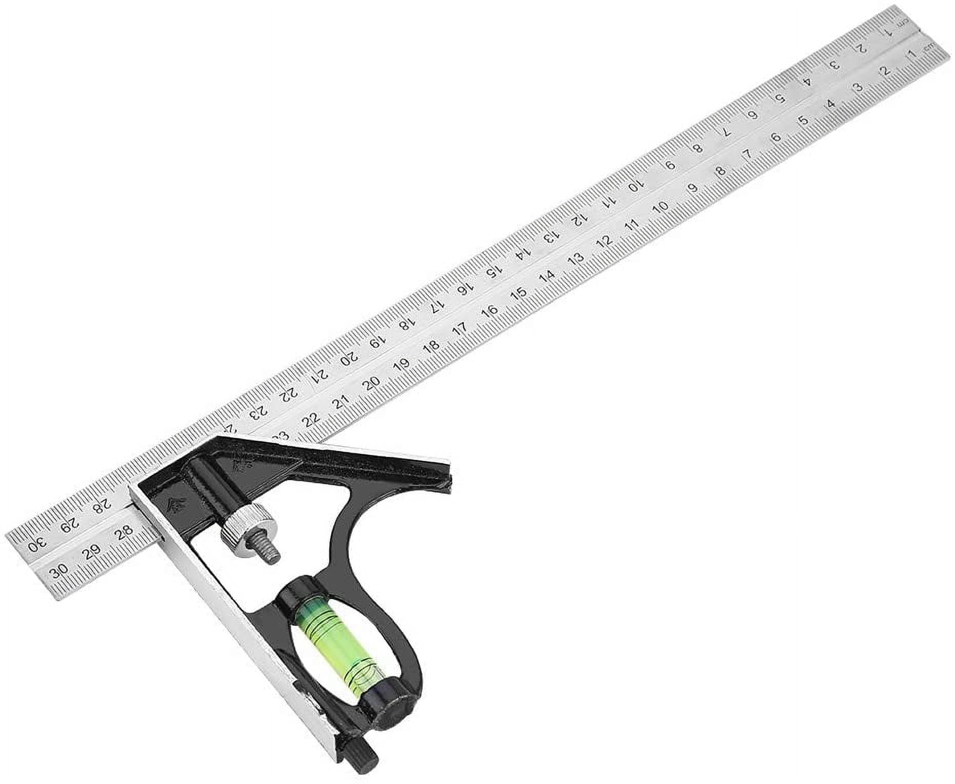 Combination Angle Ruler, 300mm Stainless Steel Combination Square ...