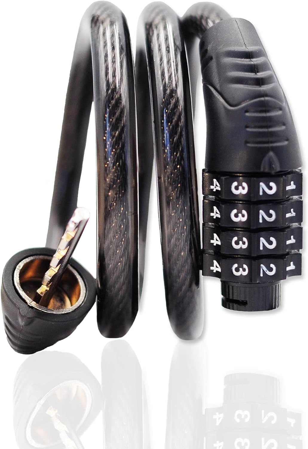 Trimax TKC126 Quadra-Braid 6 x 12mm Keyed Cable Lock - Walmart.com