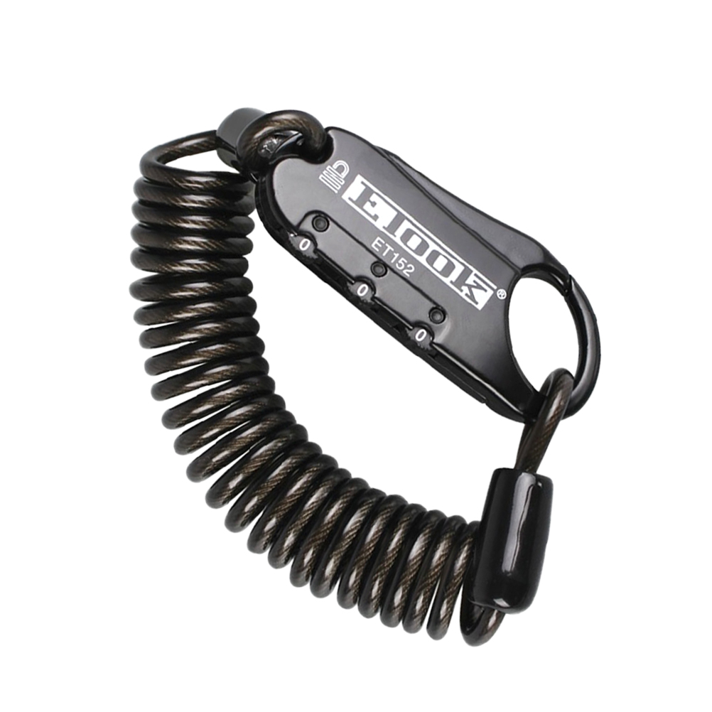 Combination Bike Lock Cable Universal Helmet Cycle Locks for Bikes ...