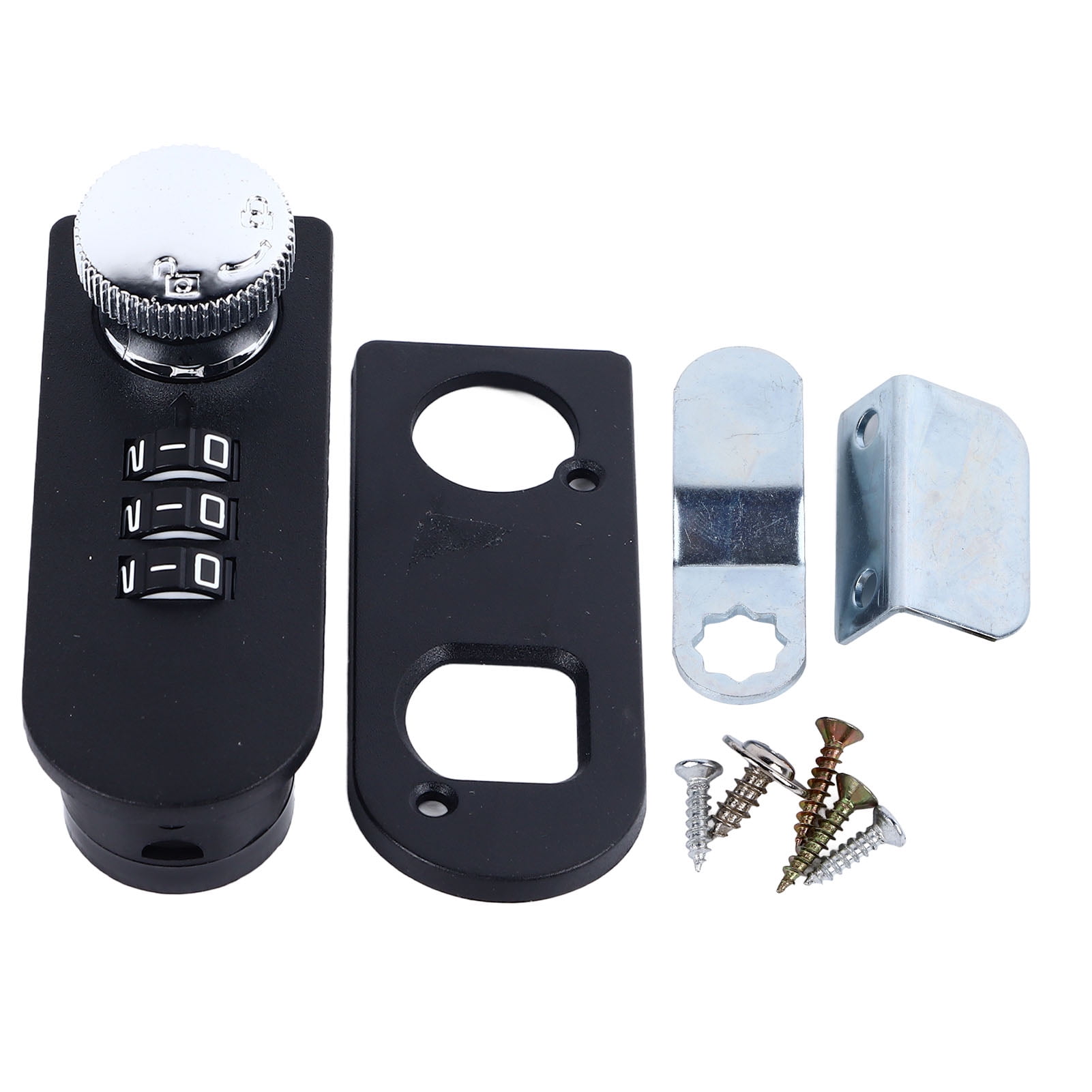 Combination Cabinet Lock Resettable 3 Digit Mechanical Password Lock ...