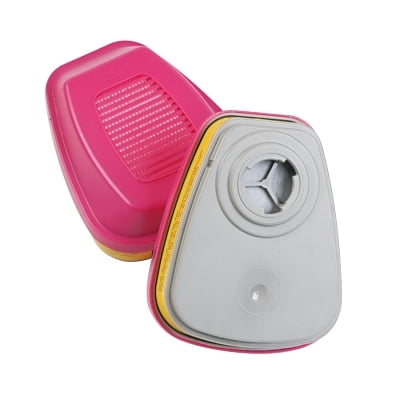 Combination Cartridges/P100 Particulate Filter, Acid Gas/Org Vapor ...