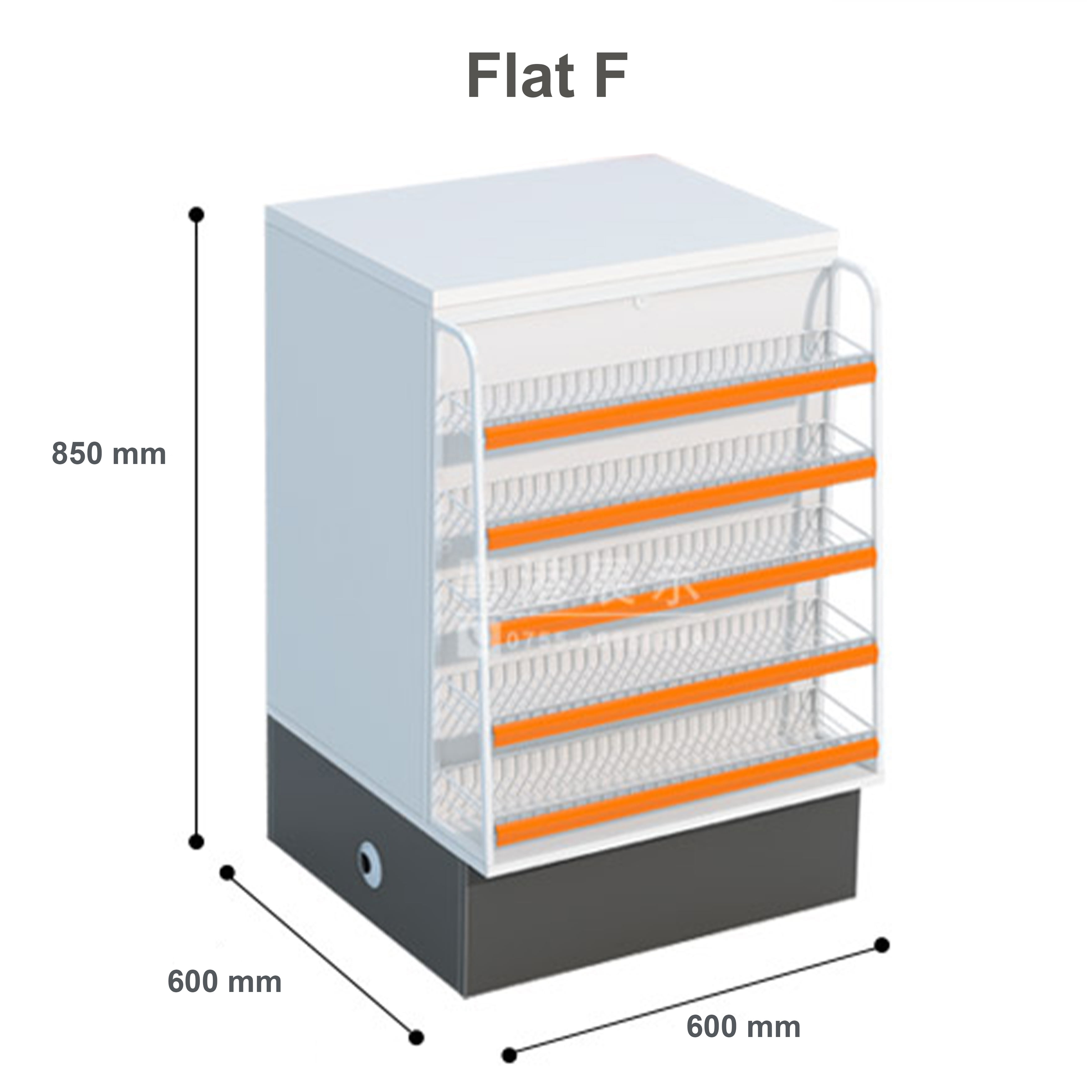 Combination Cashier Counter One Flat F, Flat F - Walmart.com