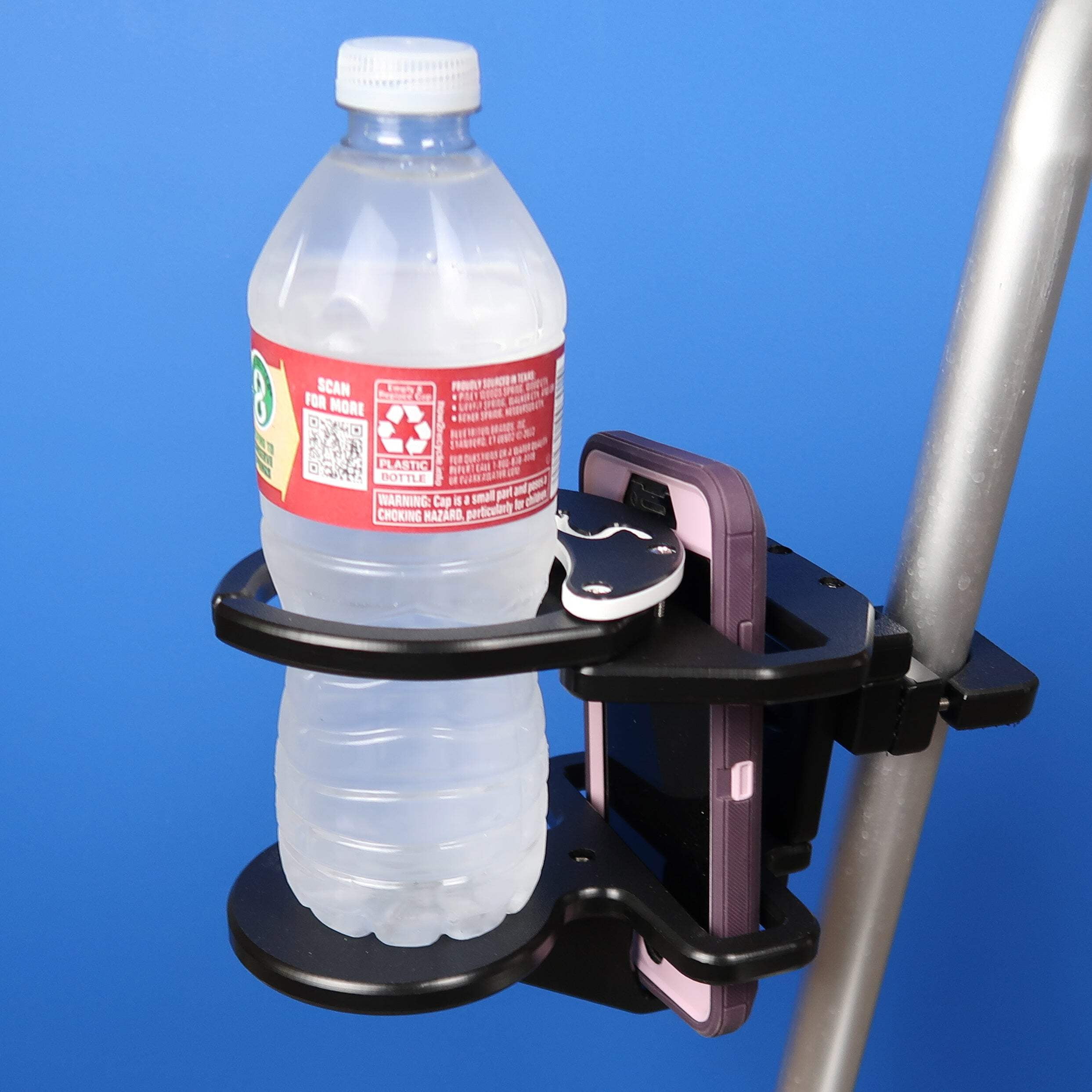 Combination Cell Phone / Adjustable Drink Holder for Mobility Products ...