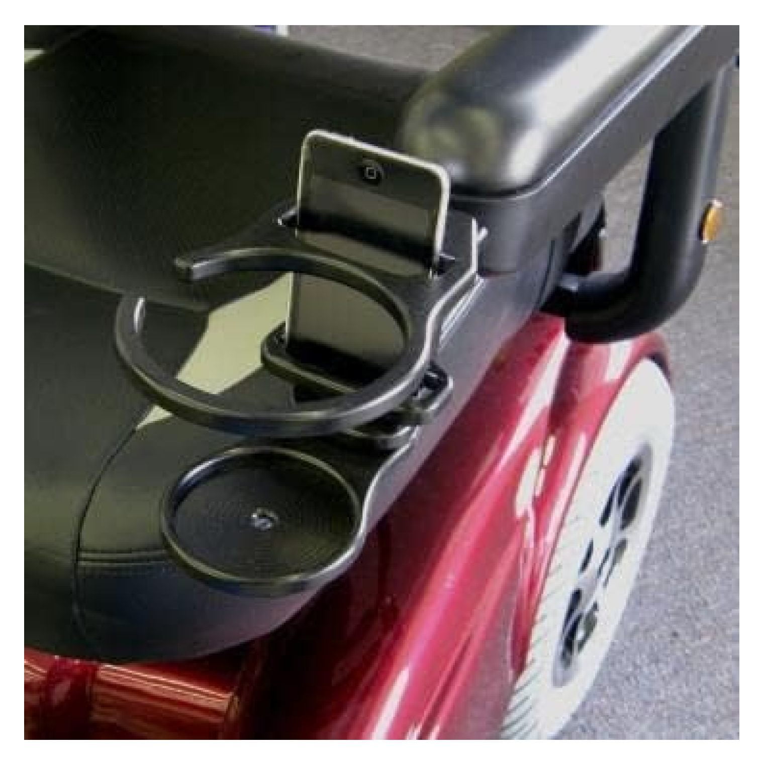 Combination Cell Phone/Drink Holder for Power Wheelchairs (Pride, 3.7 ...