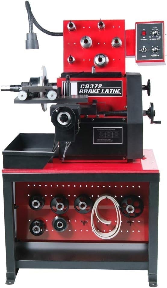 HPDAVV Combination Disc/Drum Brake Lathe with Bench & Standard Tooling ...