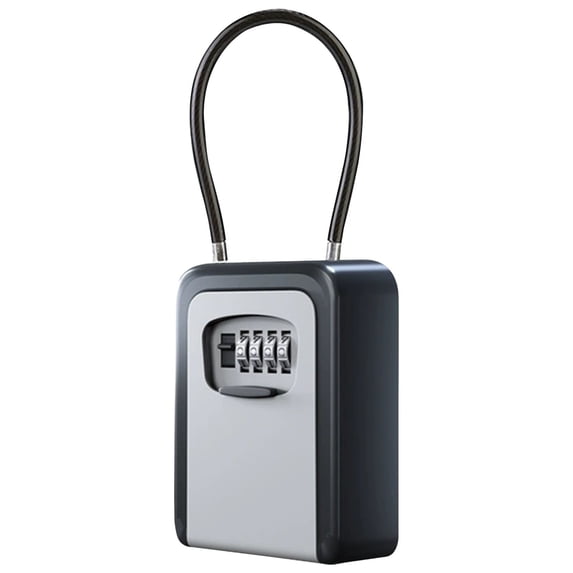 Combination Key Box, Oimcto Easy Setup & Reset, Resettable 4-Digit ...