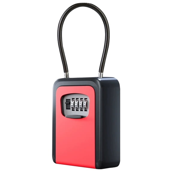 Combination Key Box, Oimcto Easy Setup & Reset, Resettable 4-Digit ...