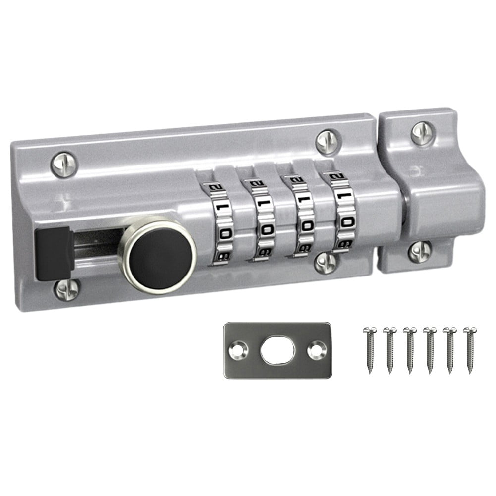 Combination latch lock big door bolt waterproof rustproof outdoor door ...