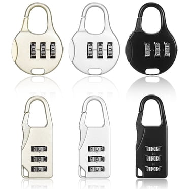 Combination Locks, AMIR Long Shackle 4 Digit Code Resettable ...
