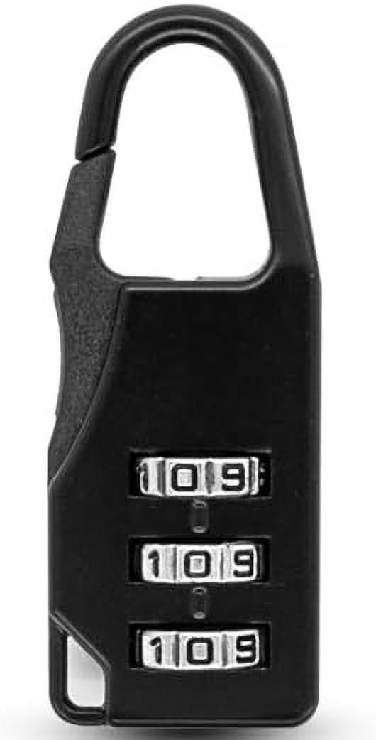 Combination Lock 3 Digit Outdoor Waterproof Padlock for School Gym ...
