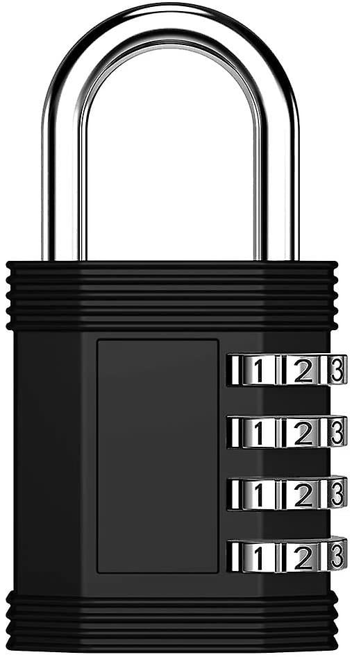 Combination Lock, 4 Digit Lock For Locker, Gym Locker And Employee ...