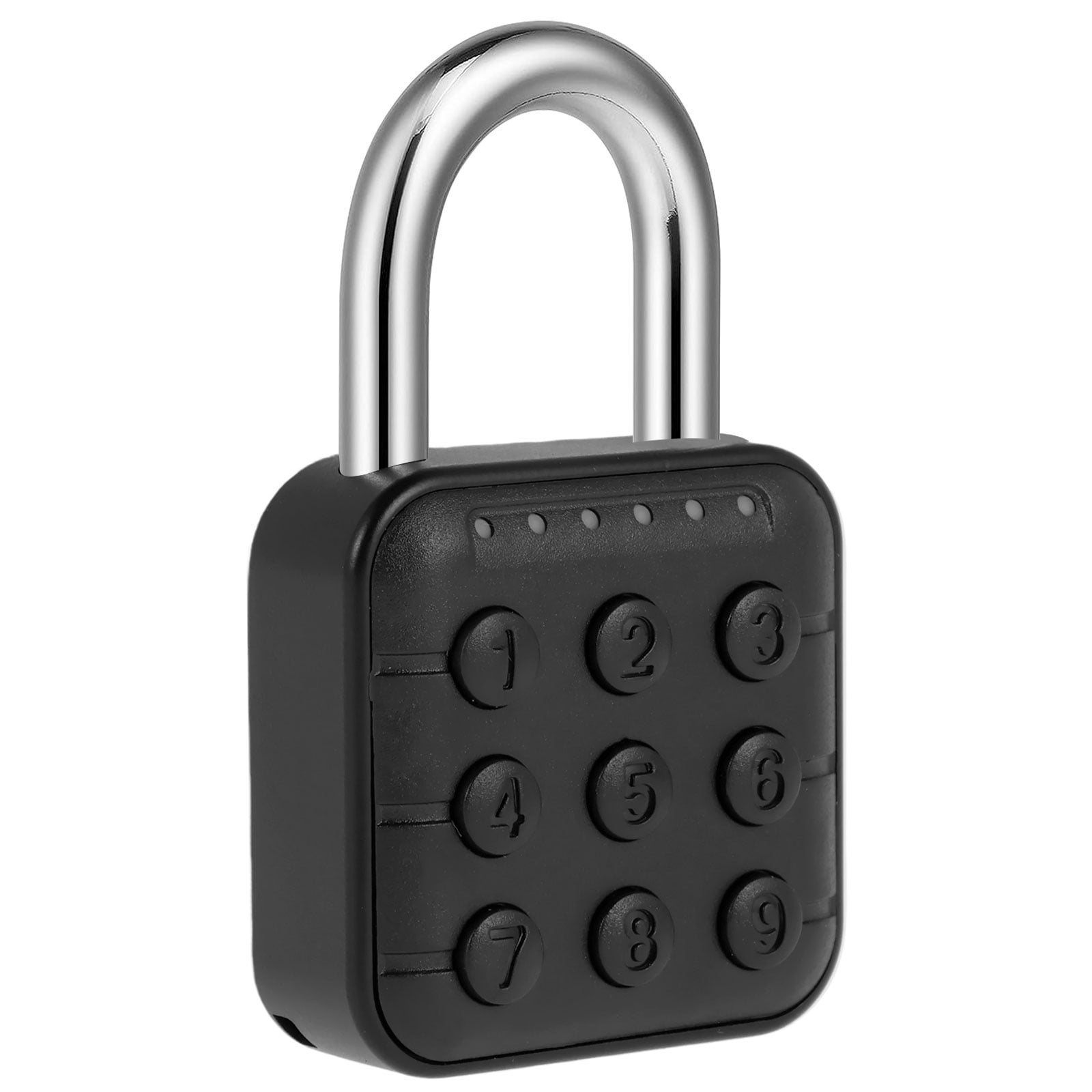 Xdziklosj Waterproof Aluminum Alloy Digital Padlock, 6-Digit Code Lock ...