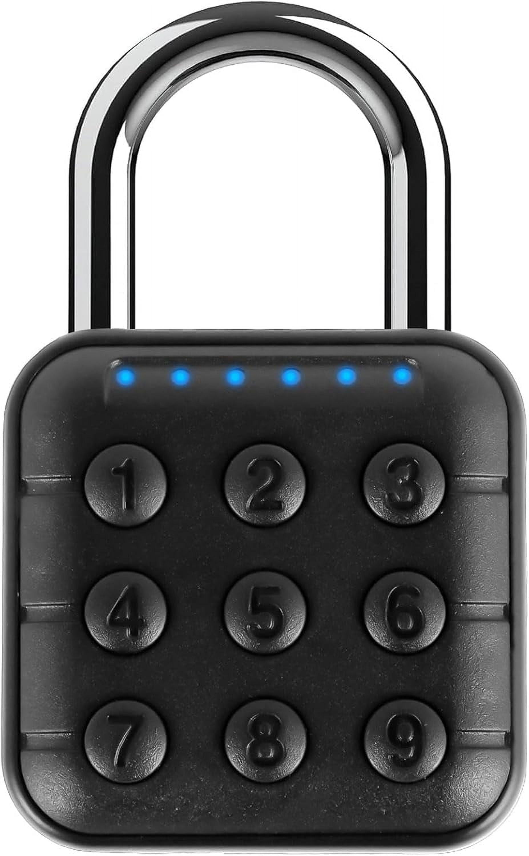Combination Lock 6 Digit Password Combo Locker Lock, Aluminum Alloy ...