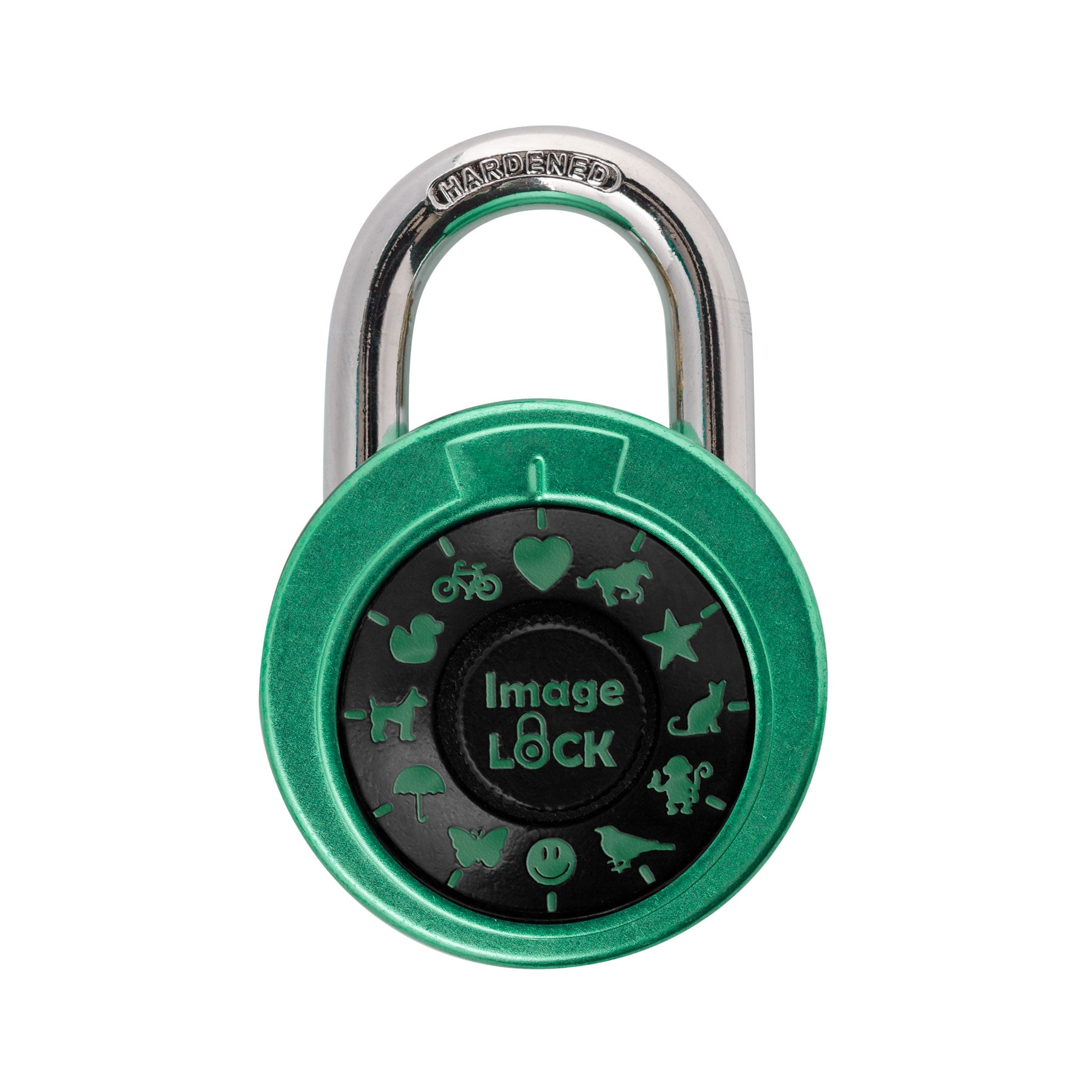ImageLock Padlock 1.875 in, Stainless Steel Combination Lock - Walmart.com