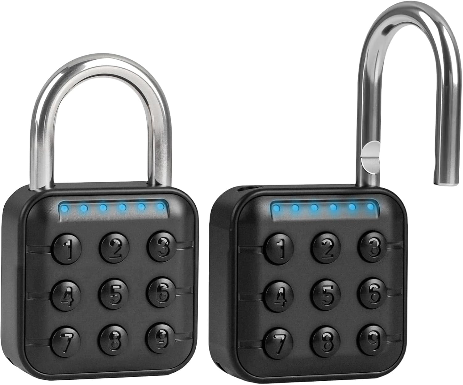 Combination Lock for Locker 6 Digit Password Digital Padlock,Aluminum ...
