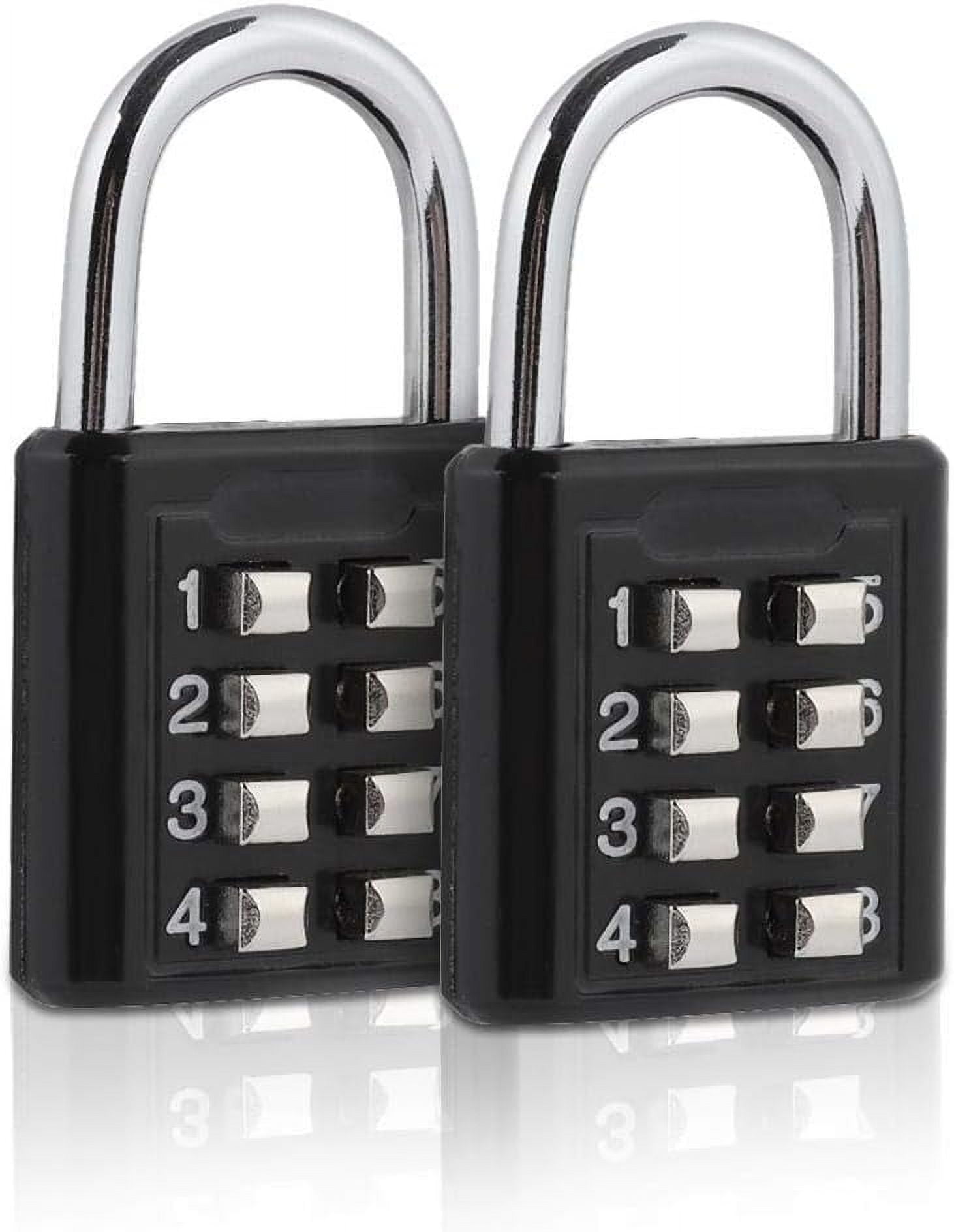 Combination Lock Padlock, 8 Digit Combination Code Padlock Security ...