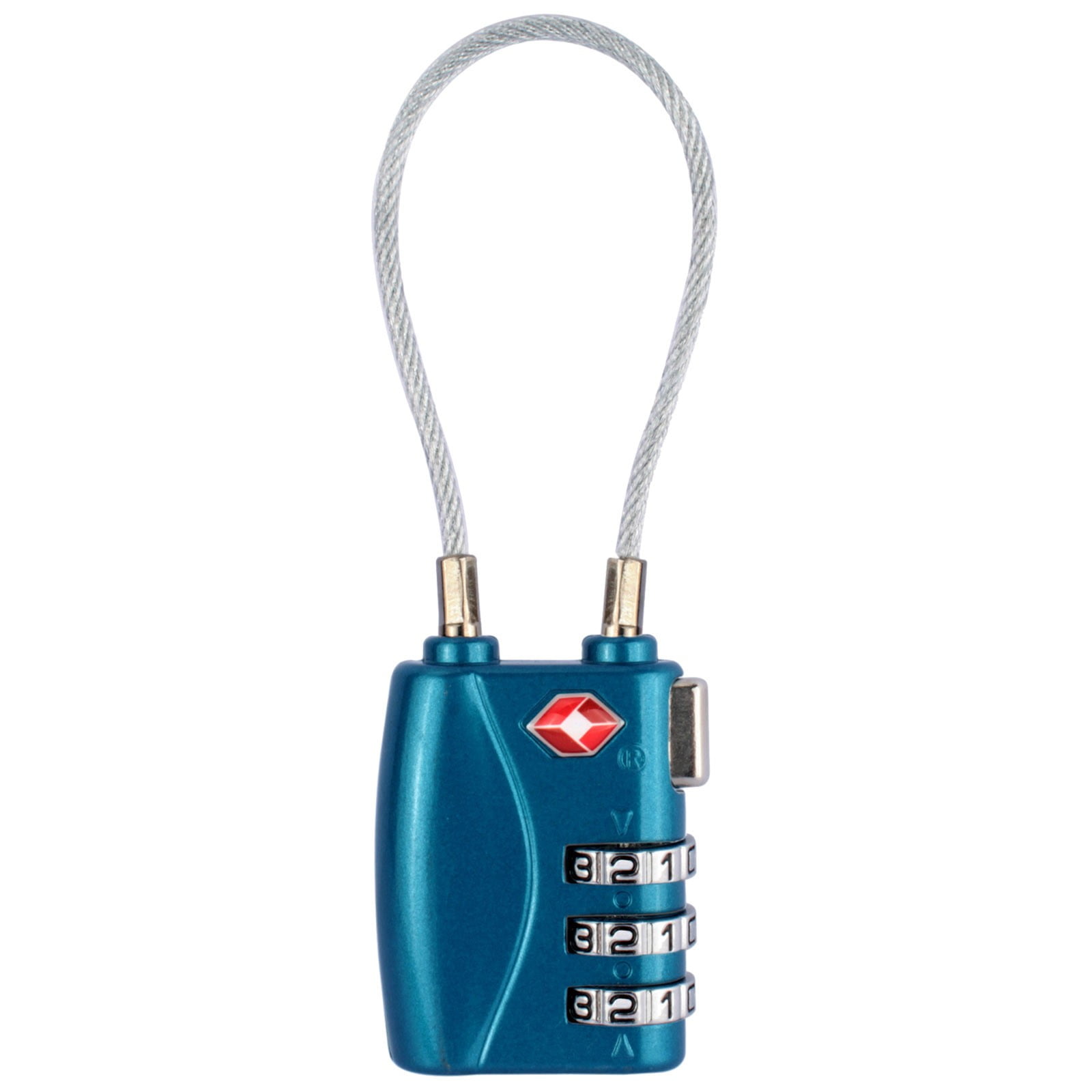 Combination Lock on Sale Kpamnxio Approved Cable Luggage Lock 3 Digit ...