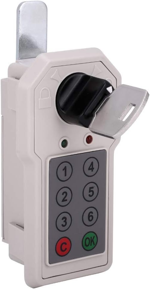 Combination Lock with Camera Password - 6 Digit Code Convenient Cabinet ...