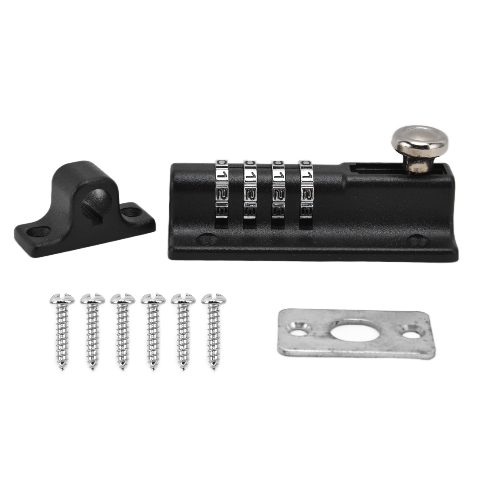 Combination Locking Bolt Safe Password Durable Rust Resistant Coating 4 ...