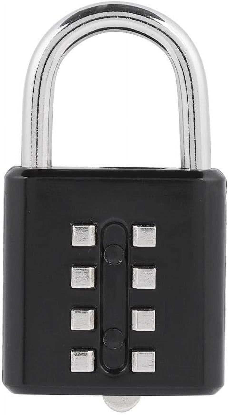 Combination Locks, 8 Digit Combination Code Padlock Security Password ...
