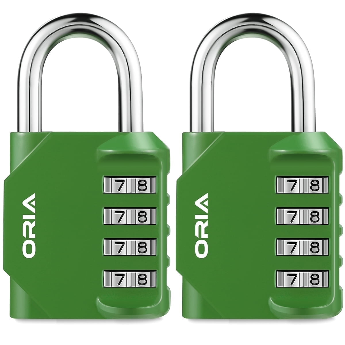 Weatherproof 4-Digit Combination Lock for Luggage, Small Pack, School ...